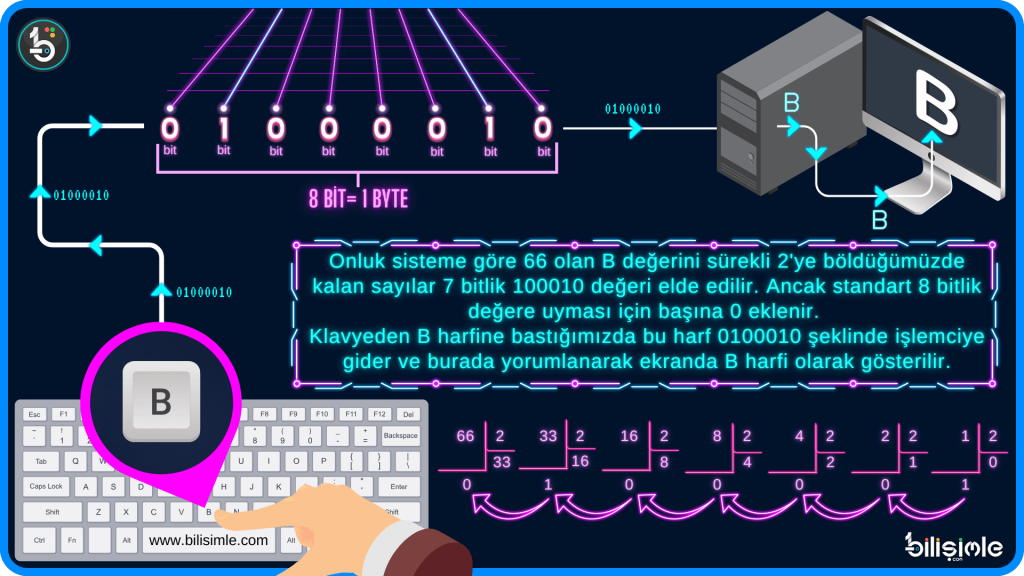 İkili Sayı Sistemi (Binary) ve Makine Dili Nedir?